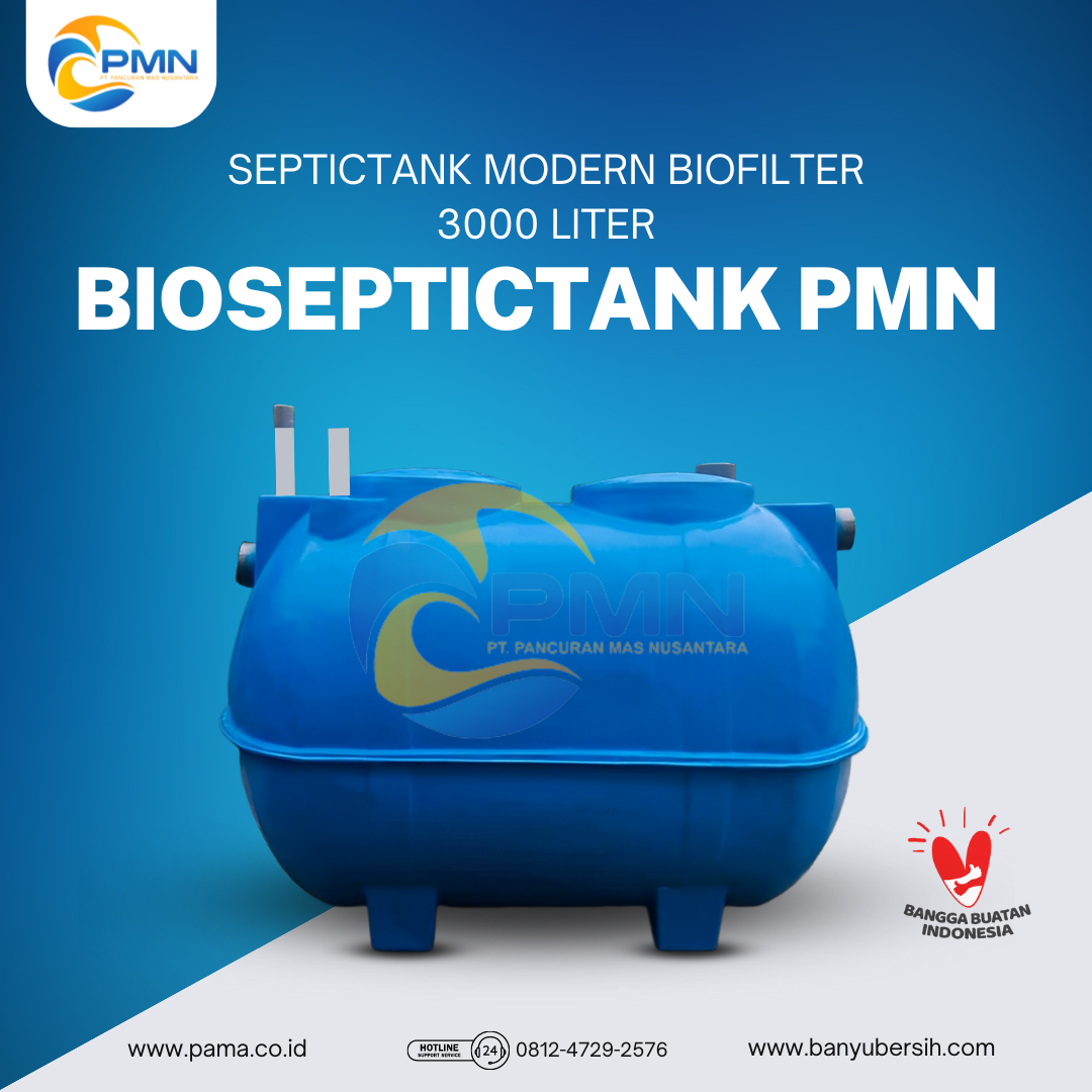 BioSeptictank PMN – 3000 Liter – BanyuBersih.com